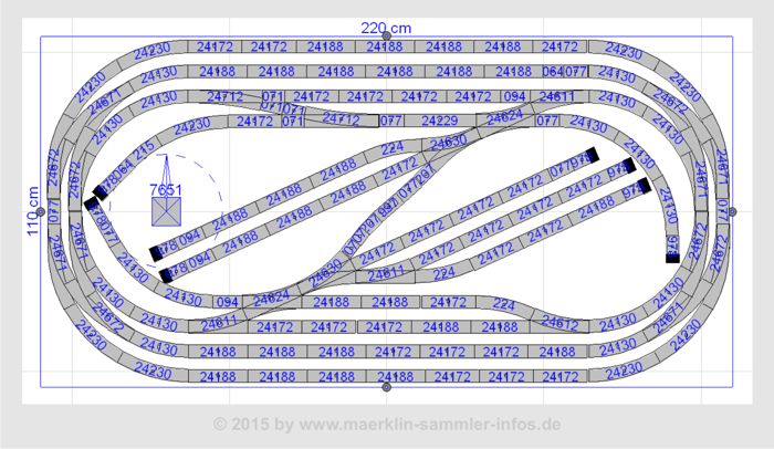 märklin c gleis plan, Gleisplan und - take-off-net.at